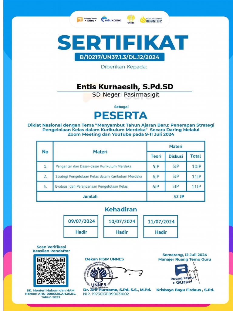 Serifikat RTG Entis | PDF