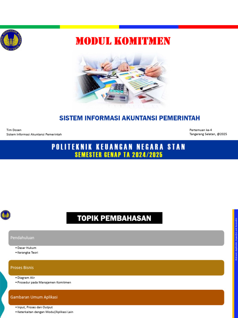 SIAP - Modul Komitmen 2025 | PDF