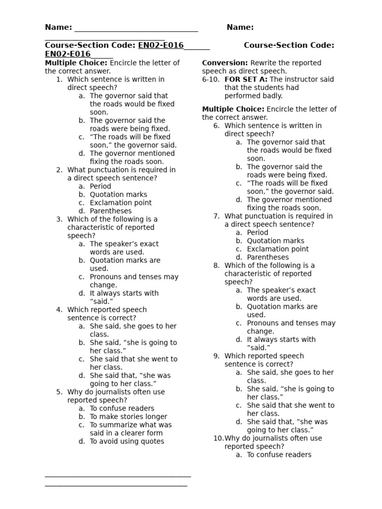 Multiple Choice | PDF | Punctuation | Semiotics