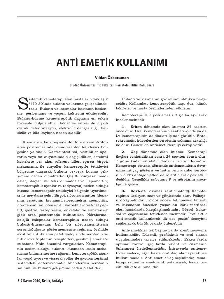anti-emetik-kullanimi-vildan-ozkocaman | PDF