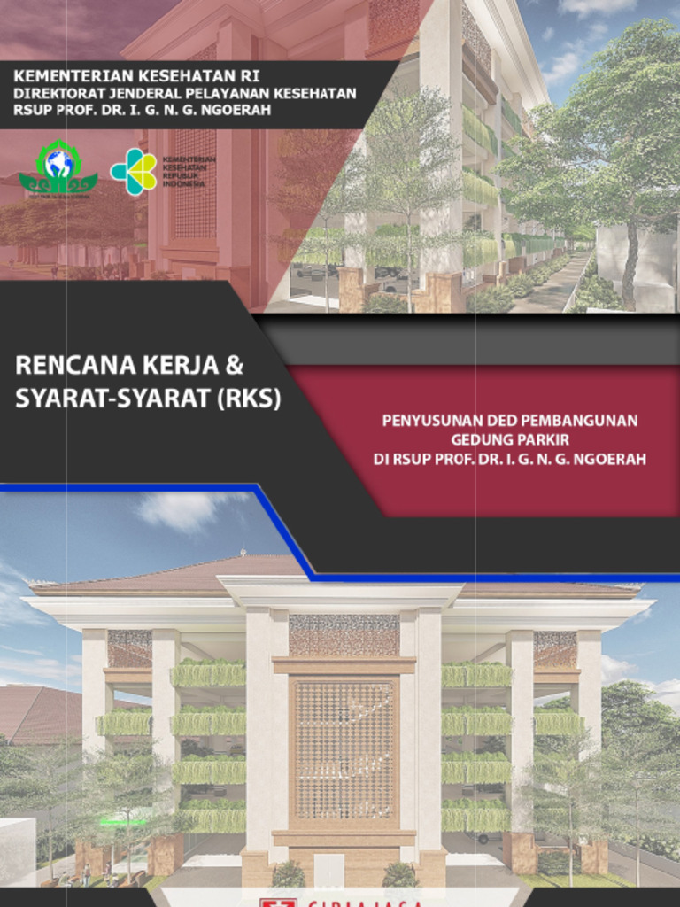 Rks Pembangunan Konstruksi Fisik Gedung Parkir | PDF