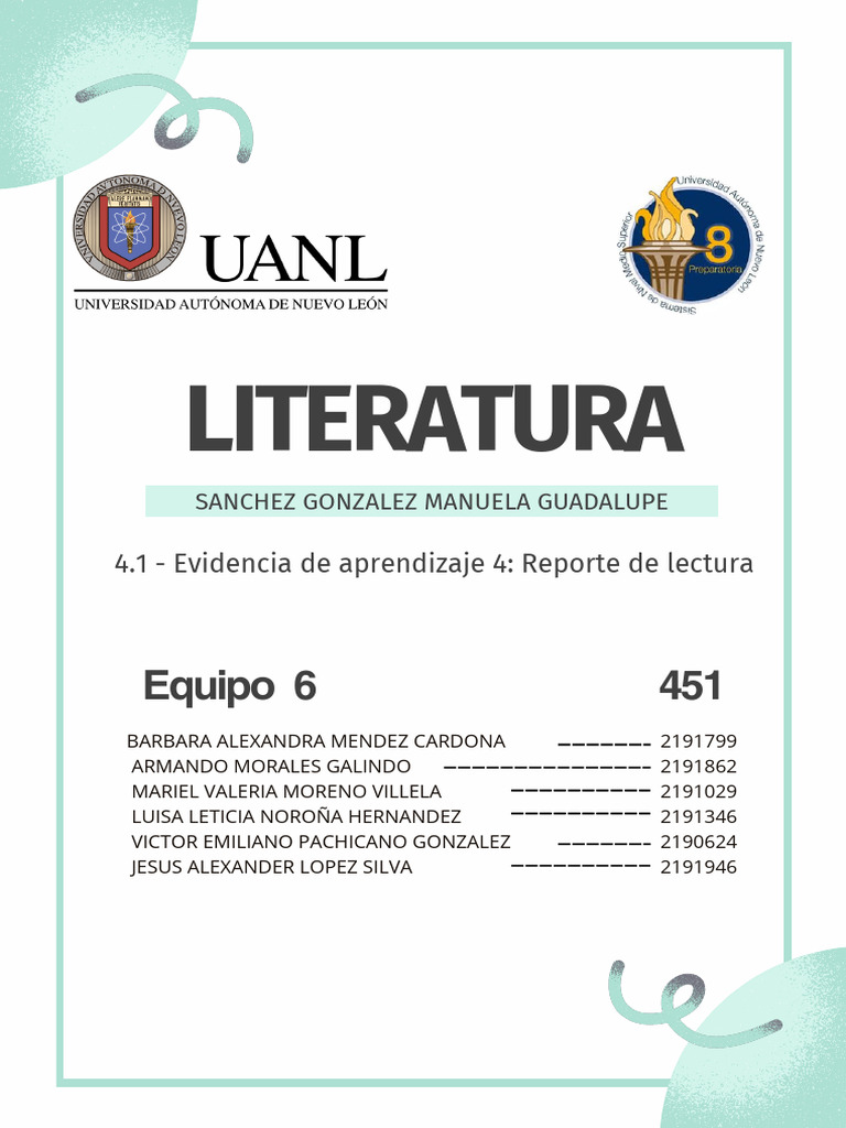Equipo 6 - EV4 - LITERATURA - 20250519 - 100107 - 0000 | PDF