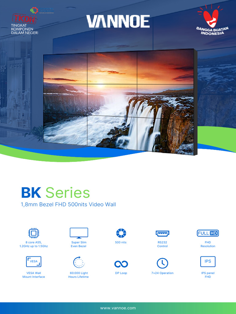VANNOE Video Wall BK Series | PDF | Computer Hardware | Electronics