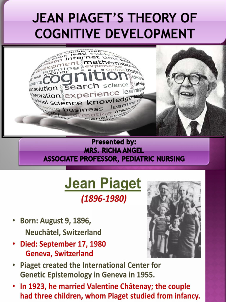 Cognitive Development Theory | PDF | Behavioural Sciences | Cognition