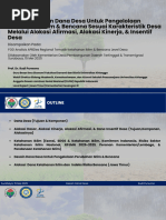 Perbup Pedoman APBDesa 2026 OK | PDF