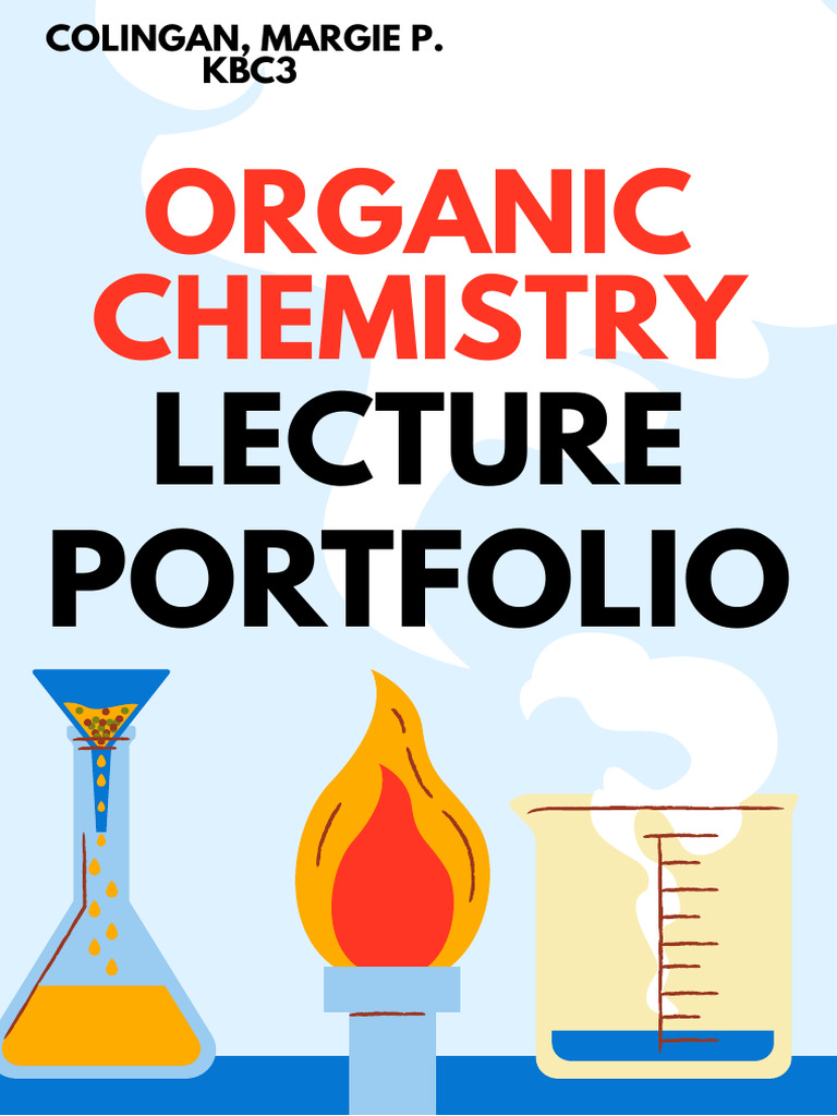 Red and Blue Illustrative Playful Organic Chemistry Poster_20250430 ...