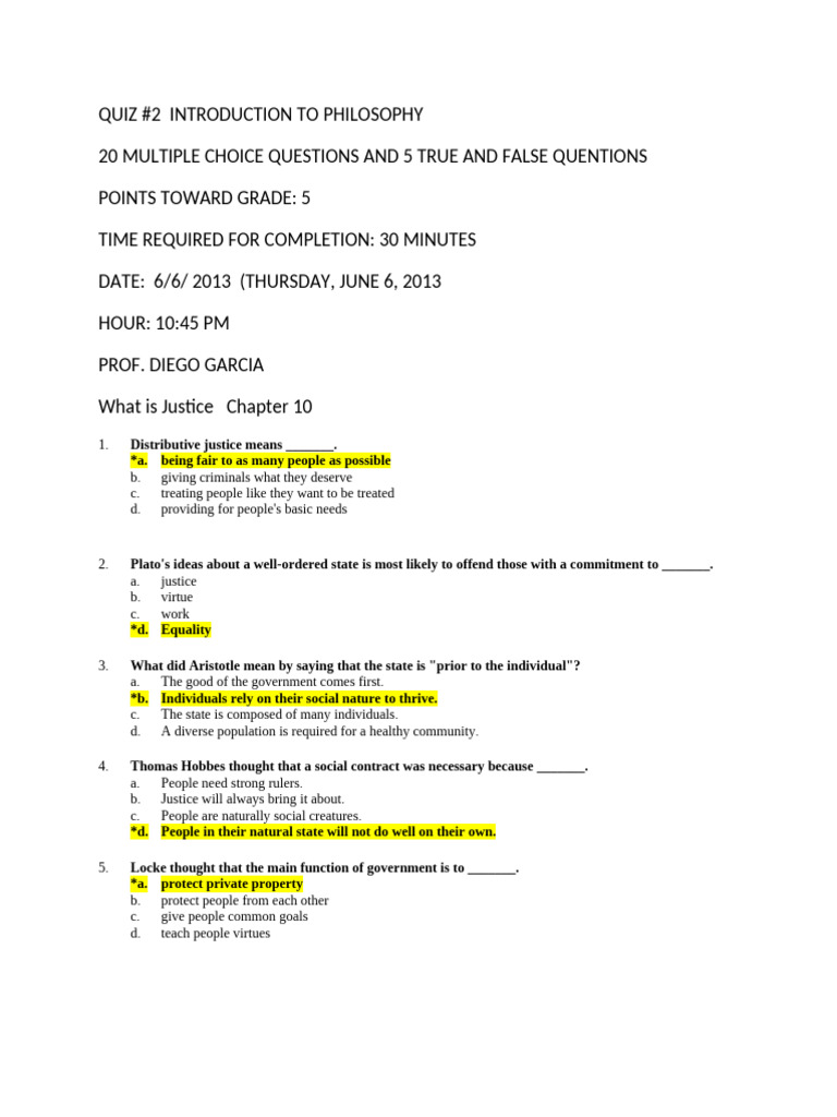 Becoming A Critical Thinker Quiz | PDF | Argument | Deductive Reasoning