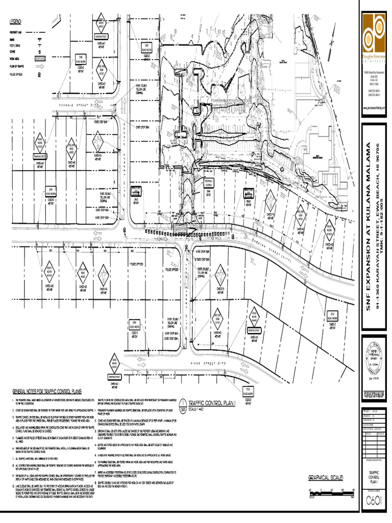 c601 Traffic Control Plan i | PDF