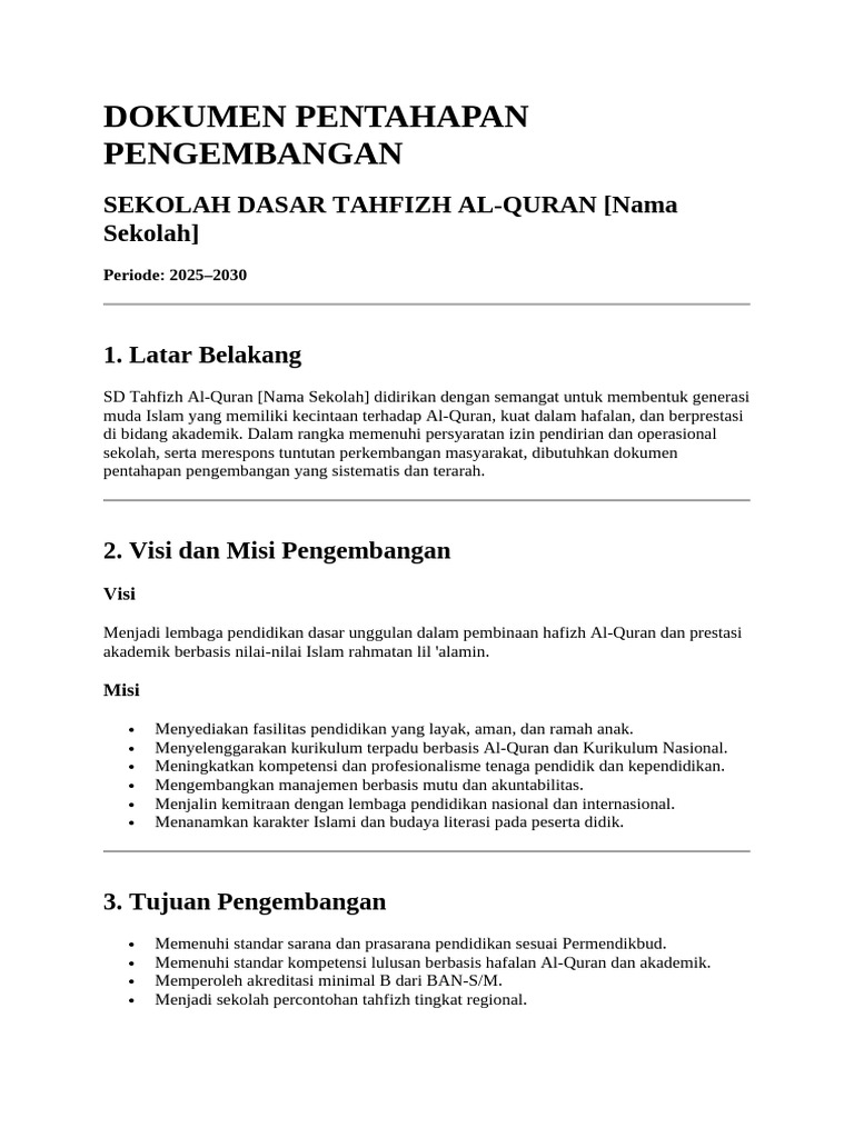 Dokumen Pentahapan Pengembanga1 | PDF