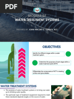 Drinking Water Treatment Process Diagram | PDF | Water Purification ...