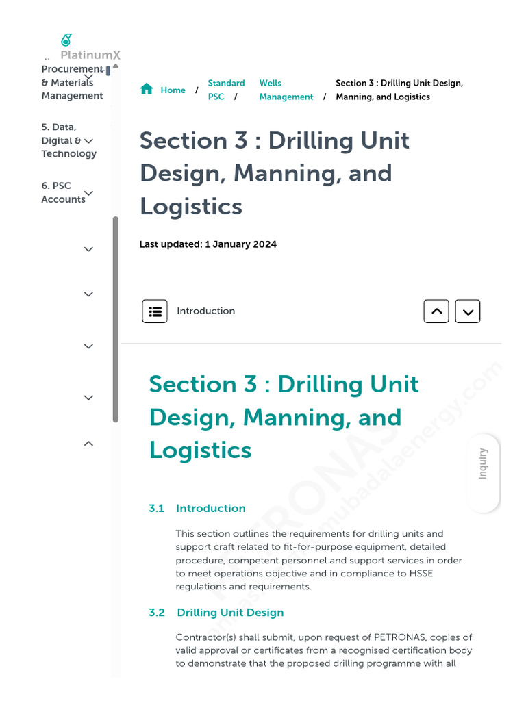 Drilling Unit Design, Manning and Logistic | PDF | Engines | Boiler