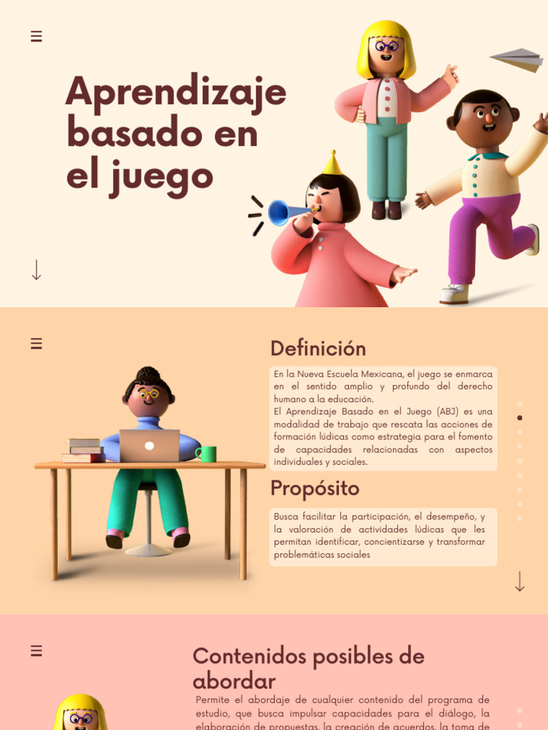 Aprendizaje Basado en el Juego en Preescolar | PDF | Aprendizaje