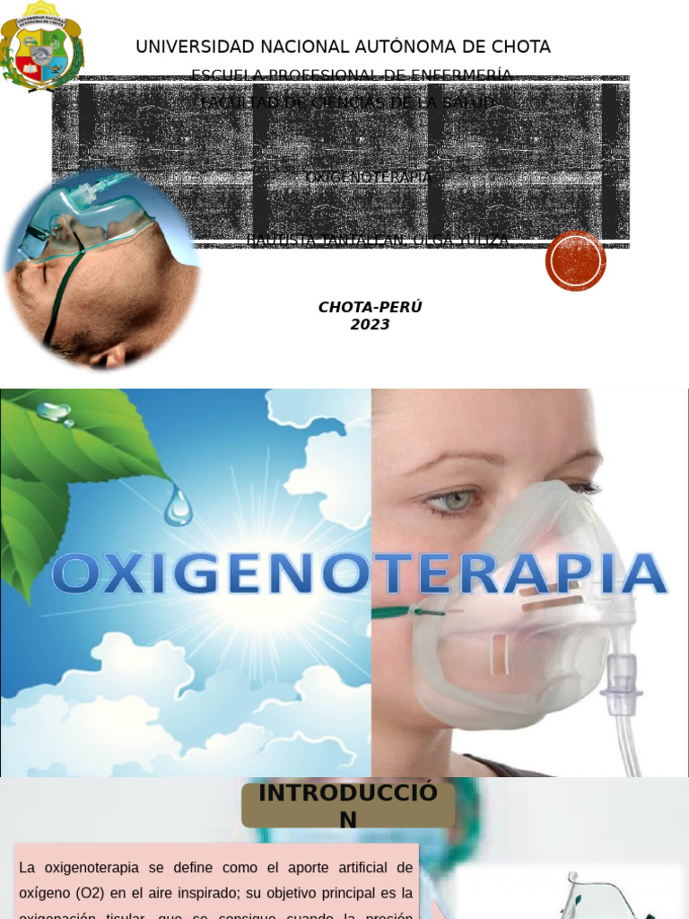 Oxigen Oter Apia | PDF | Sistema respiratorio | Especialidades Medicas