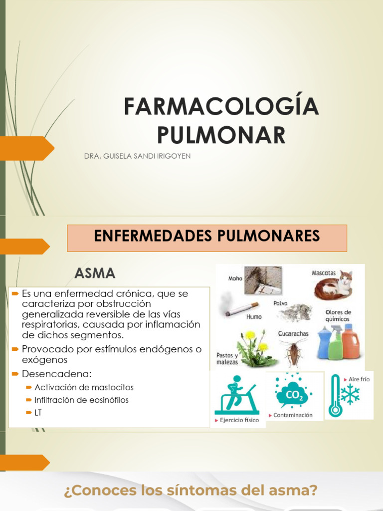 Farmaco | PDF | Asma | Drogas