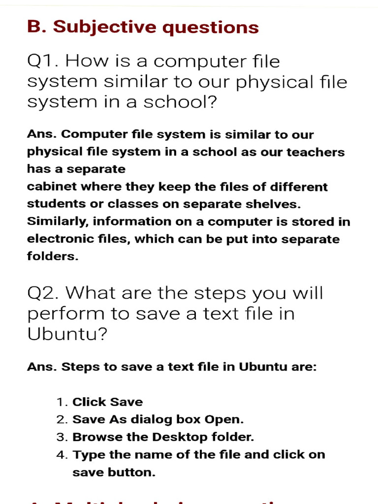 X-Part-A-Unit-3-ICT Skills QA | PDF