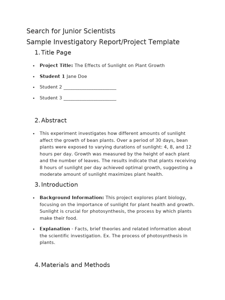 Effects of Sunlight on Plant Growth | PDF