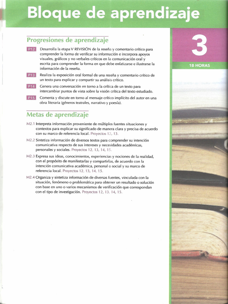 Bloque 3 Lyc | PDF