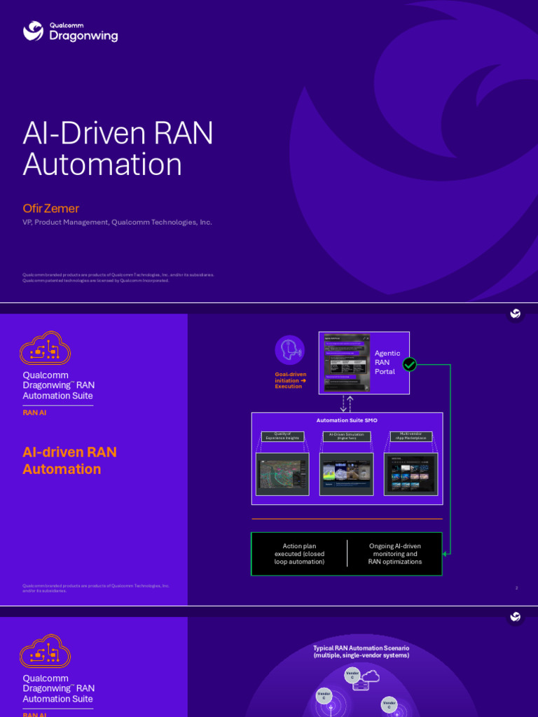 AI Driven RAN Automation - Qualcomm | PDF | Artificial Intelligence ...