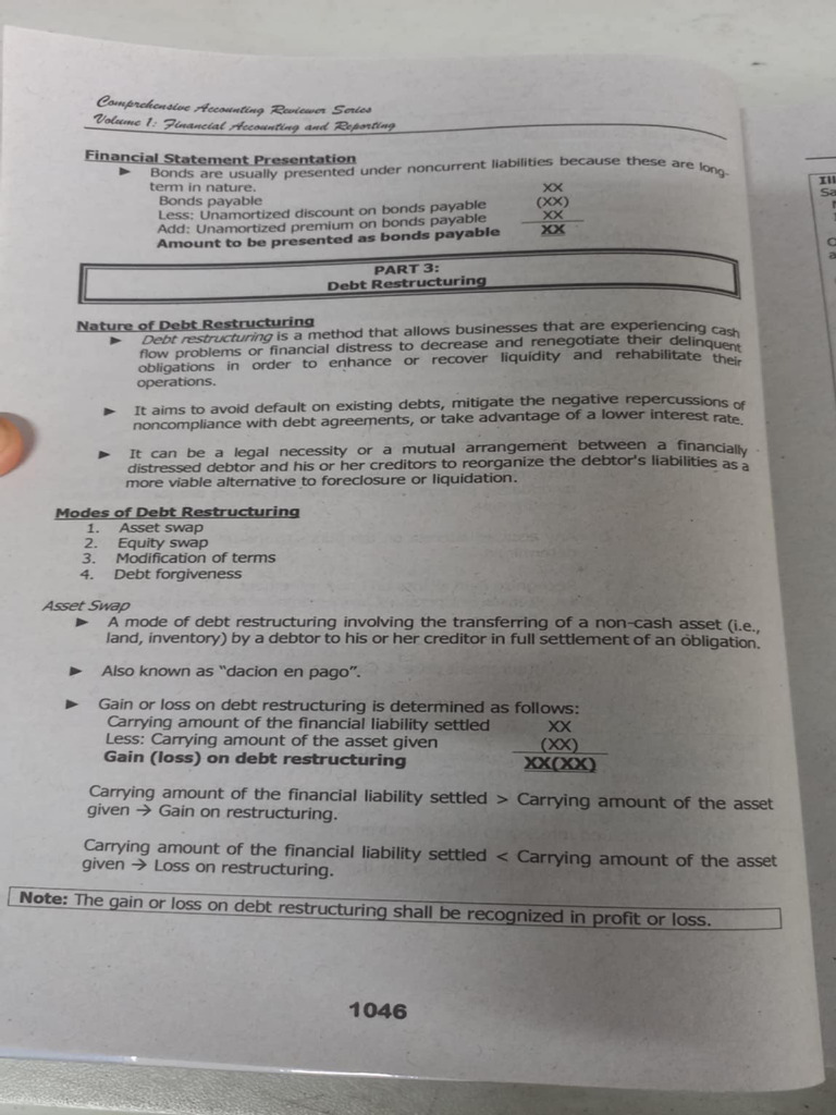 Debt Restructuring | PDF