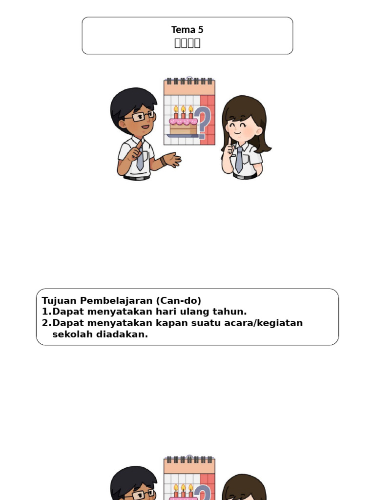 Nihongo RakuRaku Tema 5 | PDF