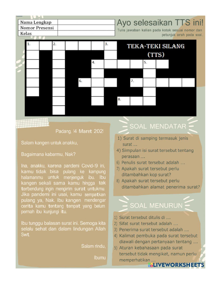 Tts Surat Resmi | PDF