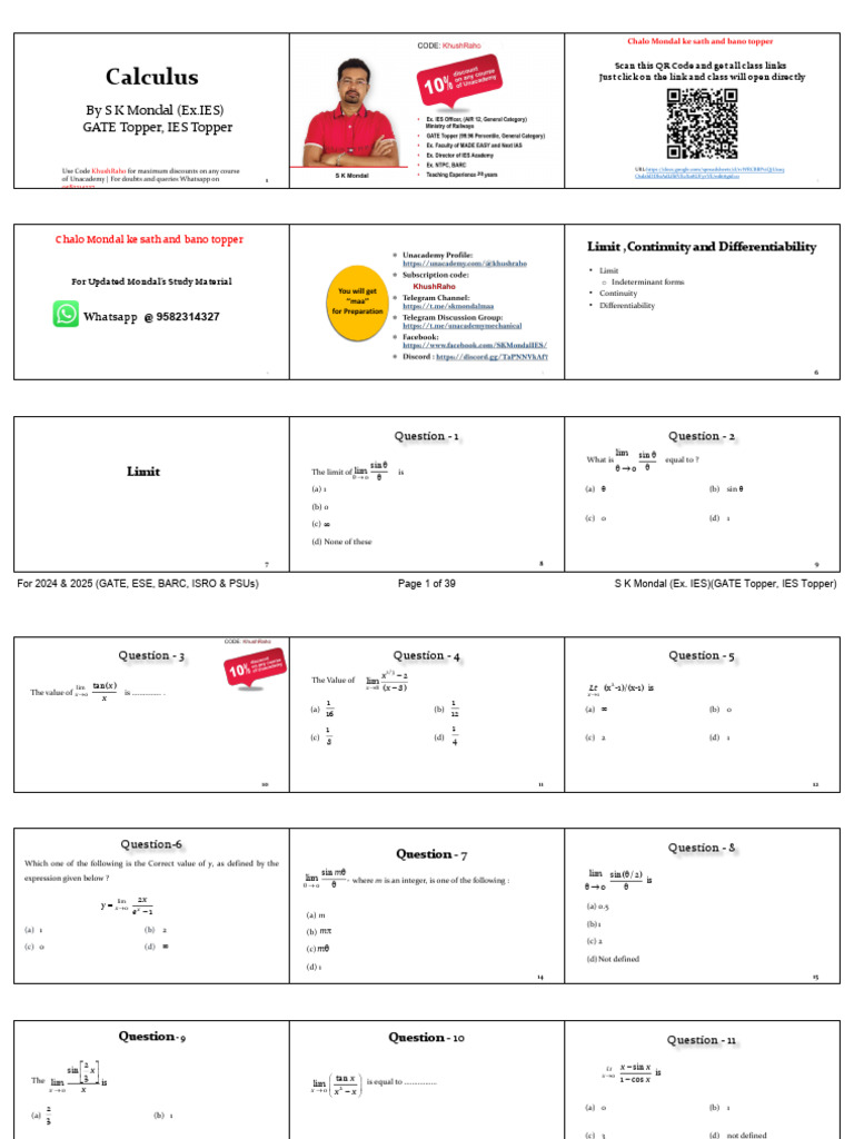 Calculus | PDF | Mathematical Analysis | Mathematics