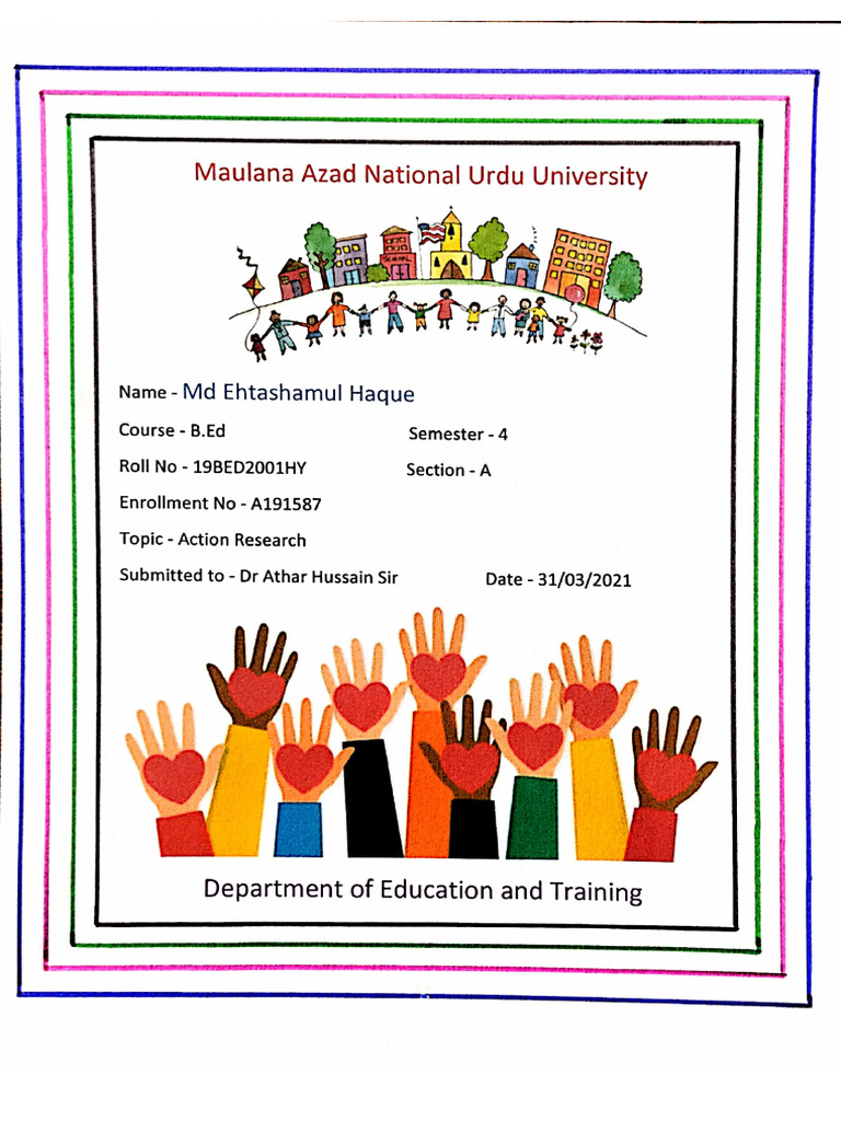 Action Research (Ehtasham) | PDF