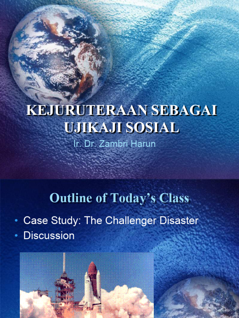 Case Study Safety - Challenger | PDF | Space Shuttle | Spaceflight