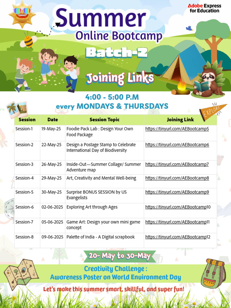 Summer Bootcamp 2025 Batch-2 | PDF