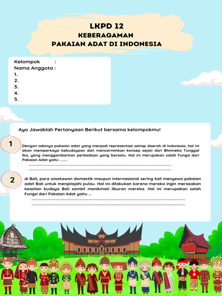 Pakaian Adat Bali dan Fungsi Budayanya | PDF