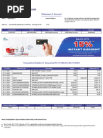 Dummy Bank Statement | PDF