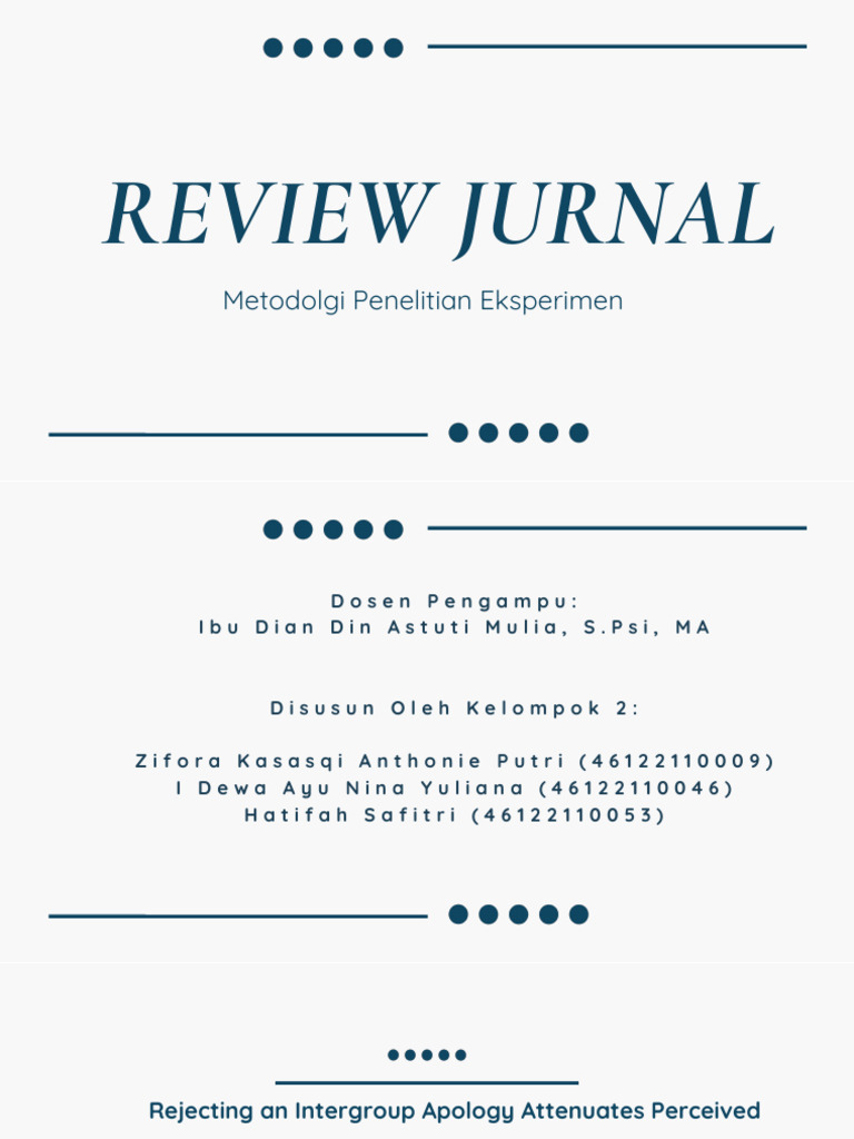 Kelompok 2 - Review Jurnal | PDF