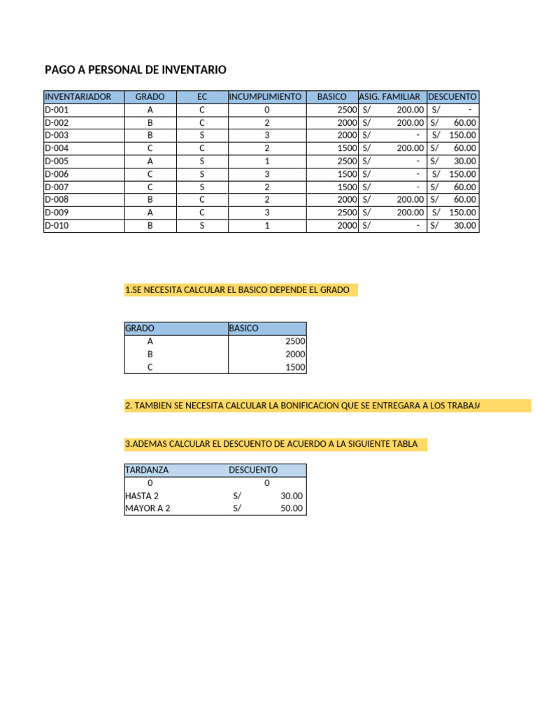 Ejercicio de Tic 2 | PDF