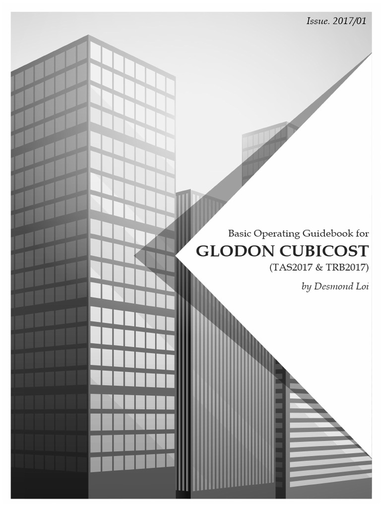 Glodon Cubicost 2017-01 | PDF | Beam (Structure) | Computer Aided Design