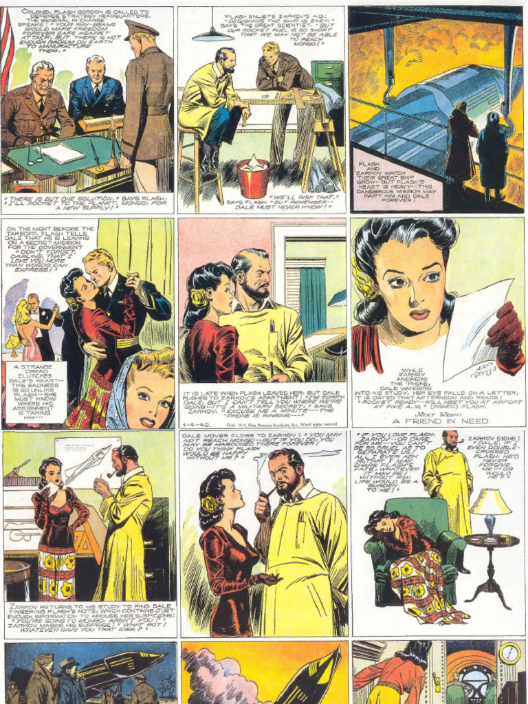 Flash Gordon S017 - Queen Desira (04 Jan 1942 - 14 Jun 1942) | PDF