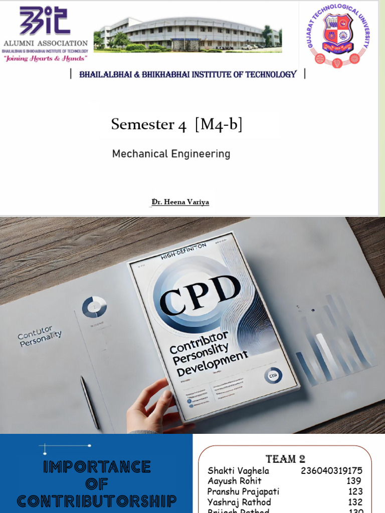CPD Interview Insights on Contribution | PDF | Health Care | Patient