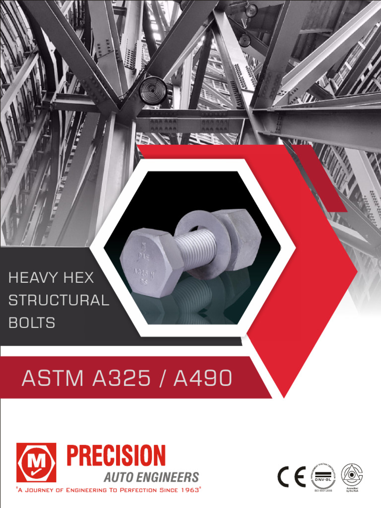 A325-A490 Bolts | PDF | Screw | Materials