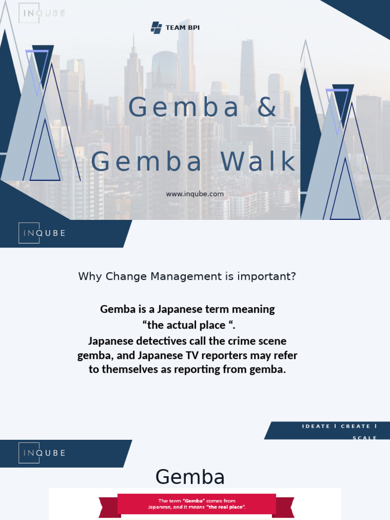 Gemba Walk | PDF