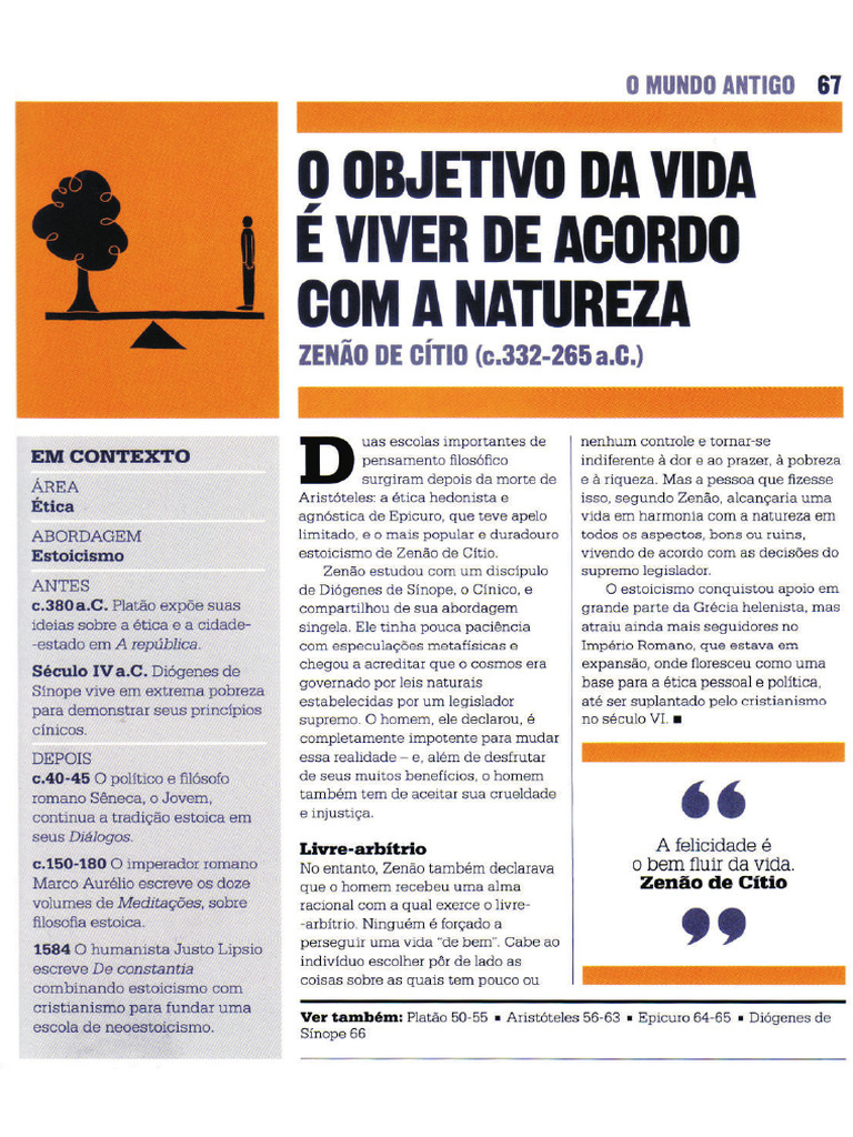 O Pensamento Dos Filosofos | PDF