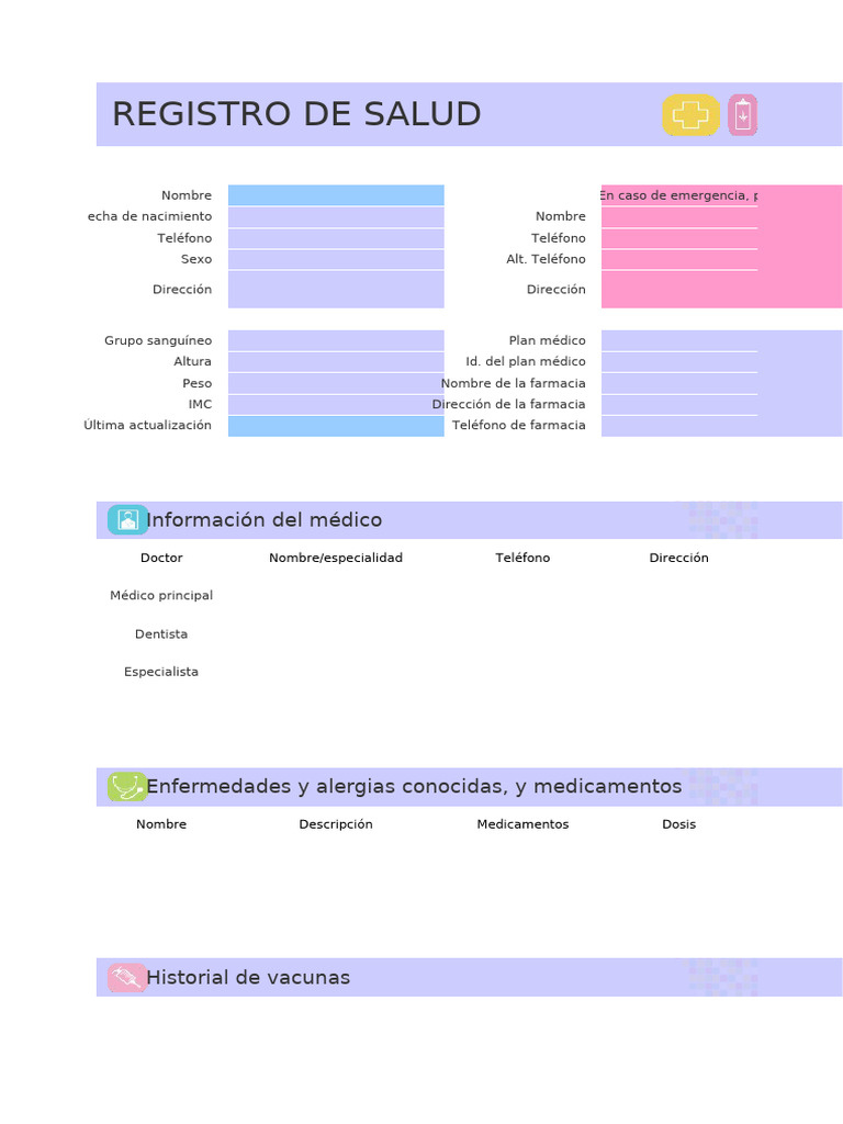 Información medica familiar | PDF