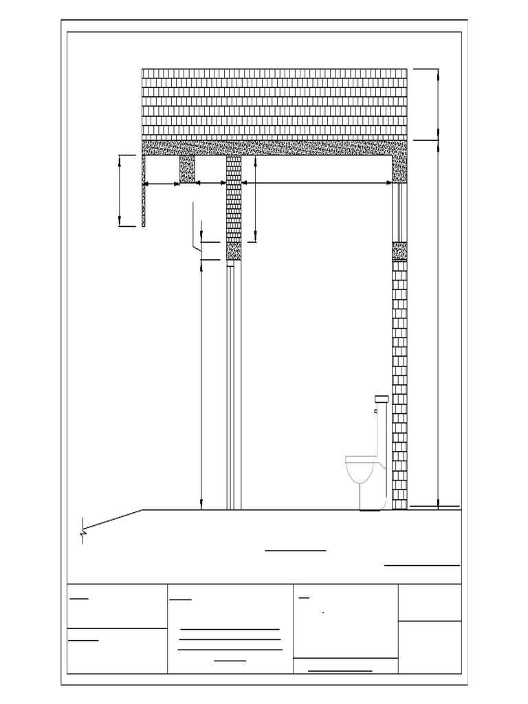 2.section High School Toilet Drawing | PDF | Building Materials ...