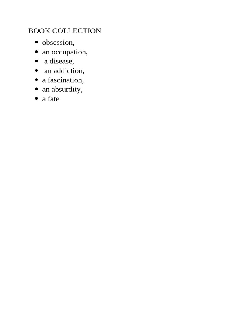 Book Collection | PDF