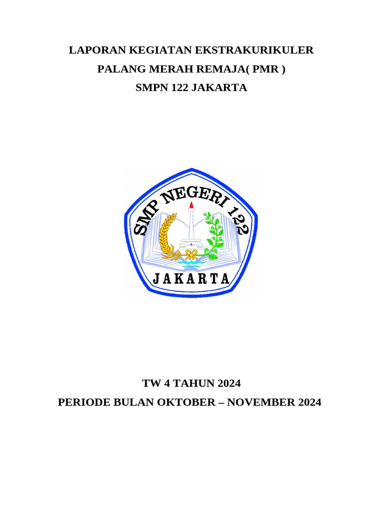 LAPORAN KEGIATAN EKSTRAKURIKULER 2024 | PDF