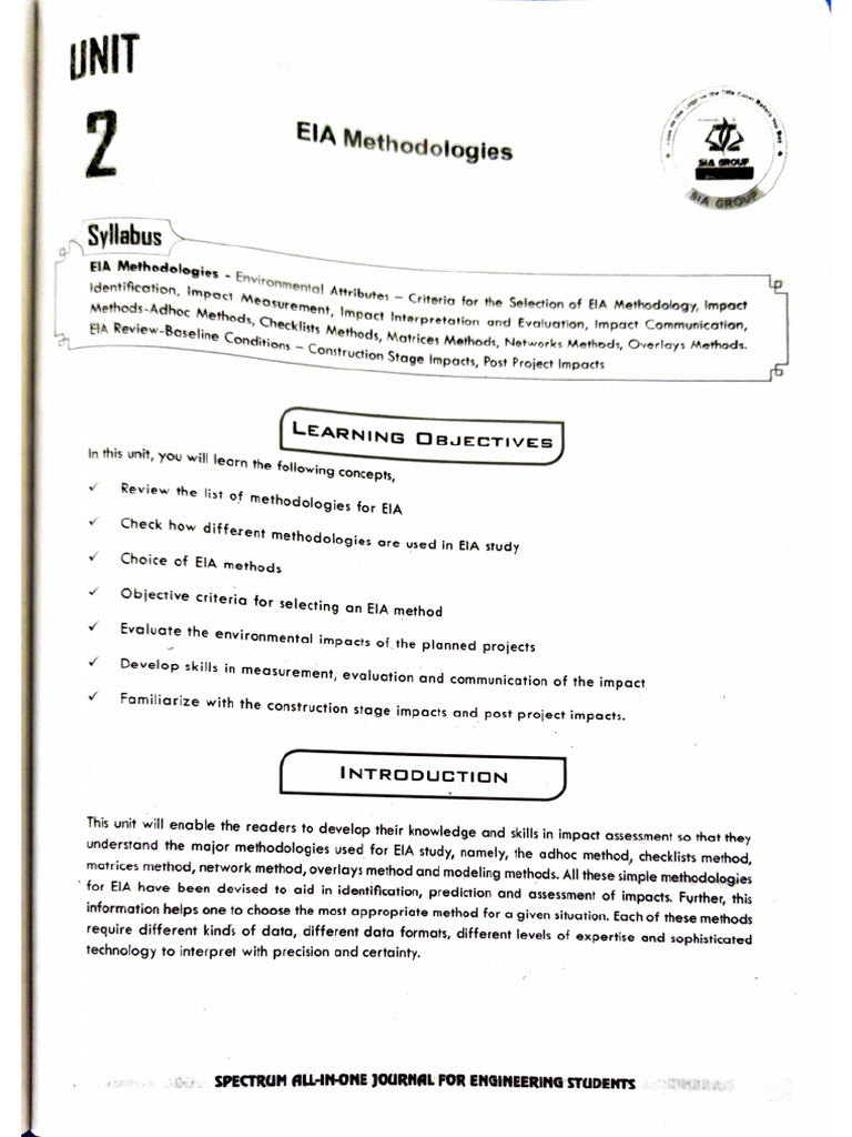 EIA II unit | PDF