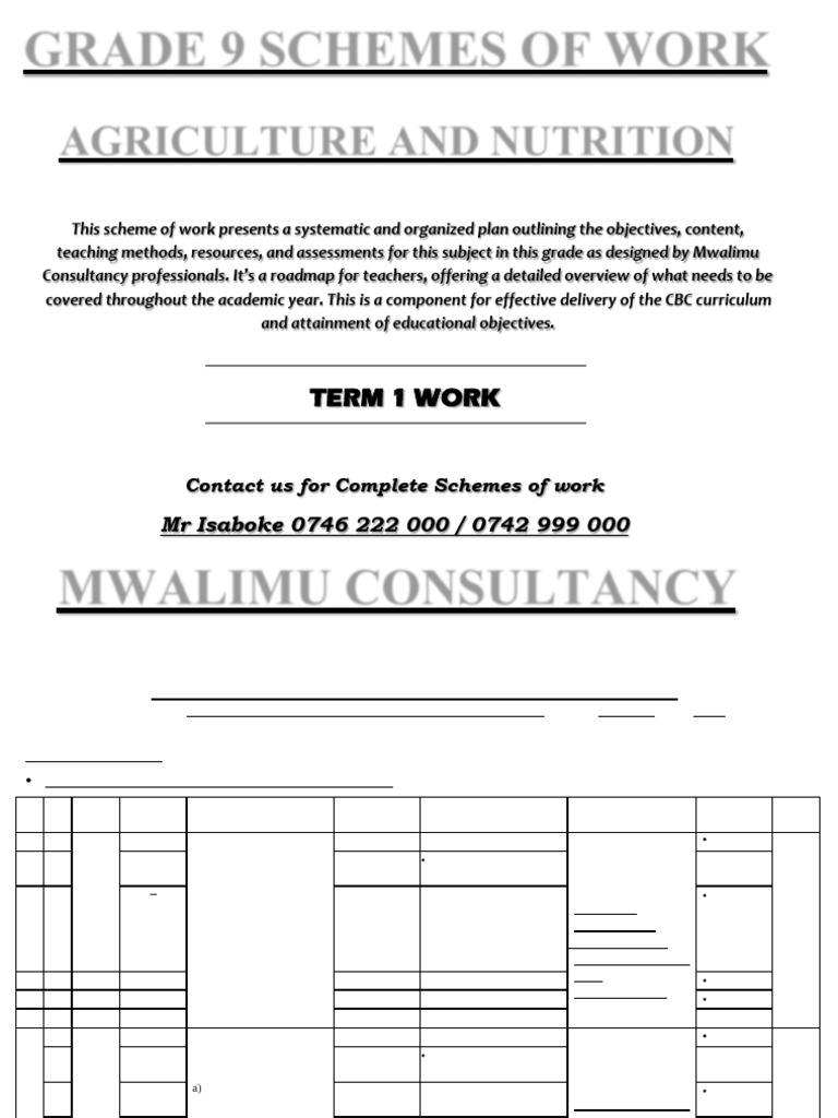 Grade 9 Agric Nut Sow T1 SP | PDF | Hay