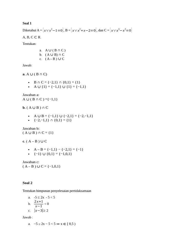 Tugas Kalkulus Sesi 3 | PDF
