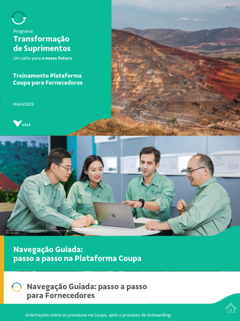 Treinamento Coupa - Manual Do Fornecedor | PDF | Leilão