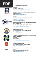 Emergency Numbers | PDF | Emergency Management | Wellness