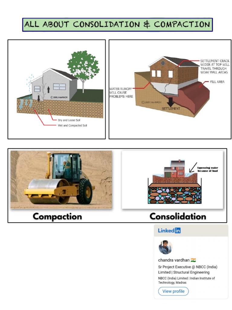 CONSOLIDATION & COMPACTION | PDF