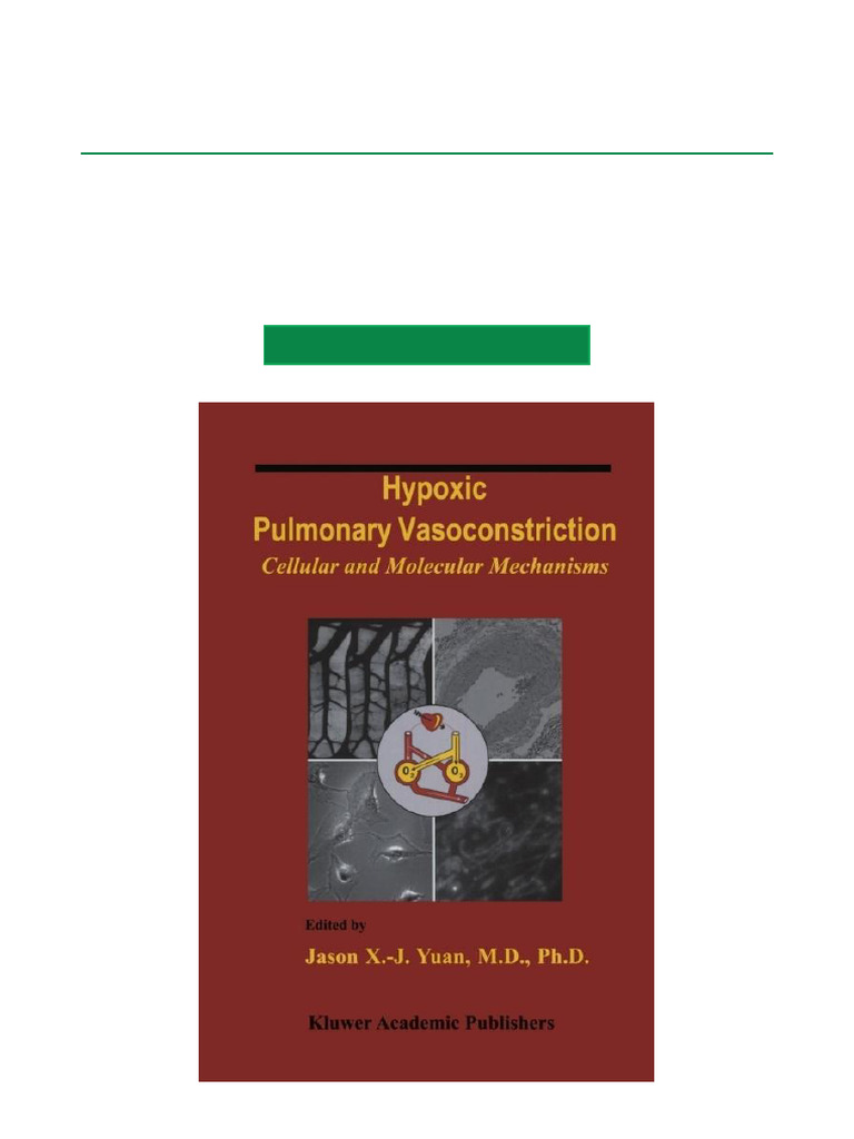 Must Own Hypoxic Pulmonary Vasoconstriction Cellular and Molecular ...